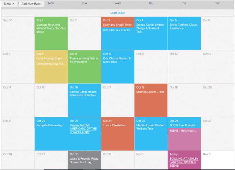 About GLOW Events - GLOW Homeschoolers - GLOW Homeschoolers